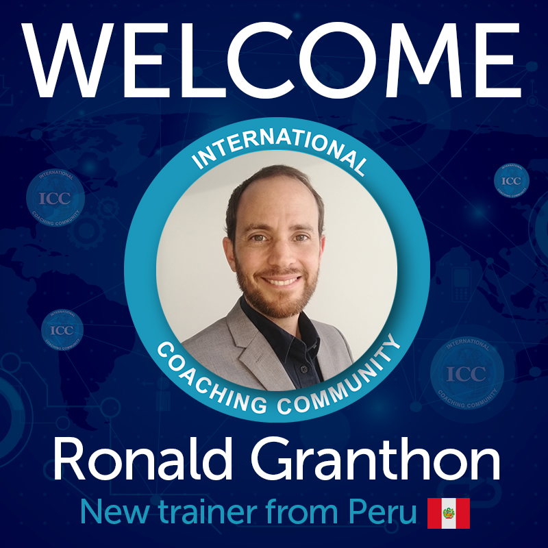 Welcome trainer Ronald Granthon - International Coaching Community